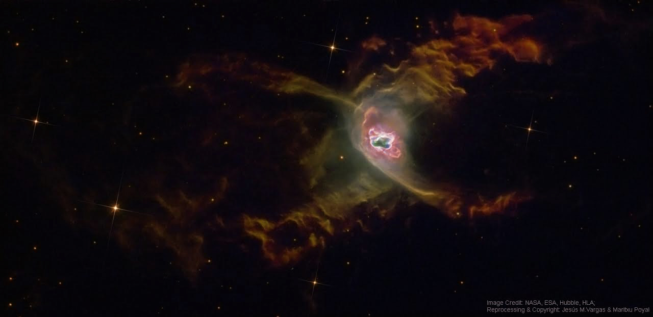 L’image du jour : La nébuleuse de l’araignée rouge, NGC 6537 | Etrange ...